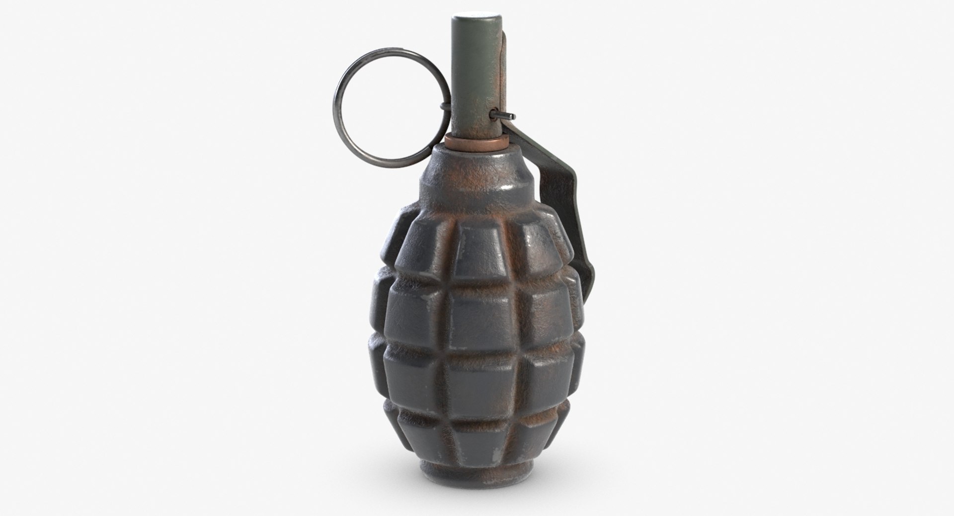 Grenade F1 Rusty 3D - TurboSquid 1341534