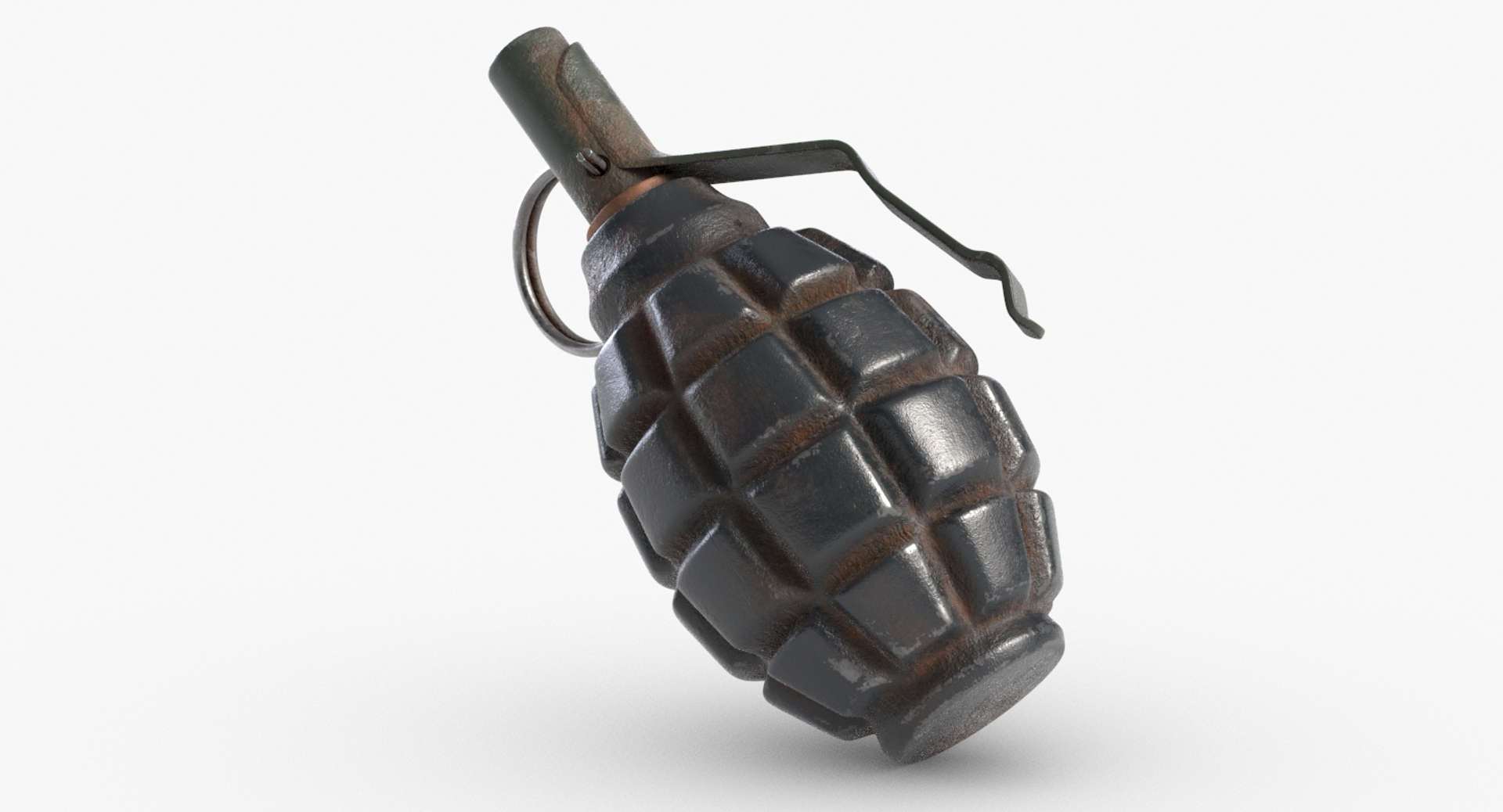 Grenade F1 Rusty 3D - TurboSquid 1341534