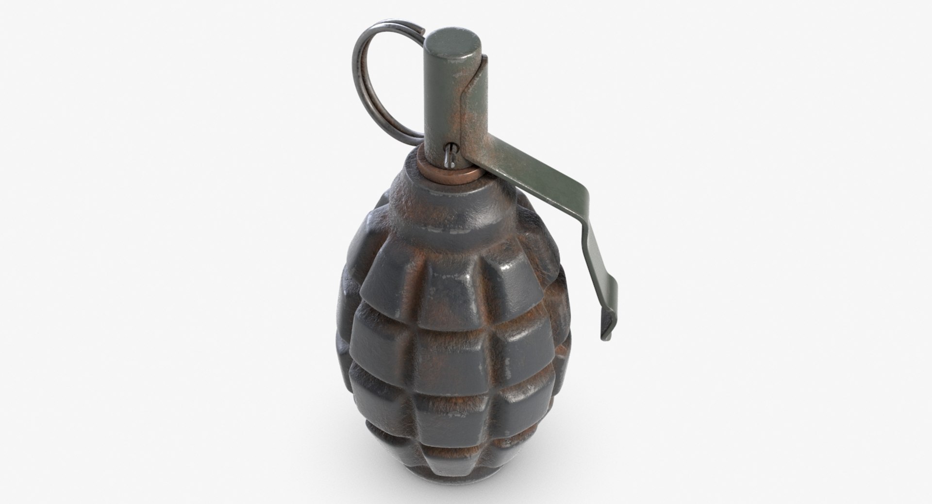 Grenade F1 Rusty 3D - TurboSquid 1341534