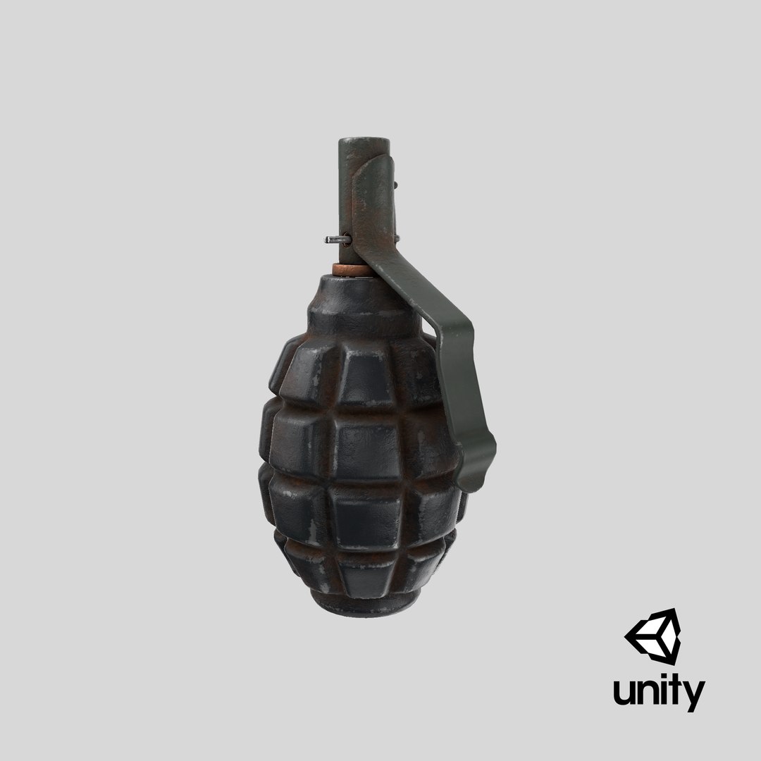 Grenade f1 rusty 3D - TurboSquid 1341534