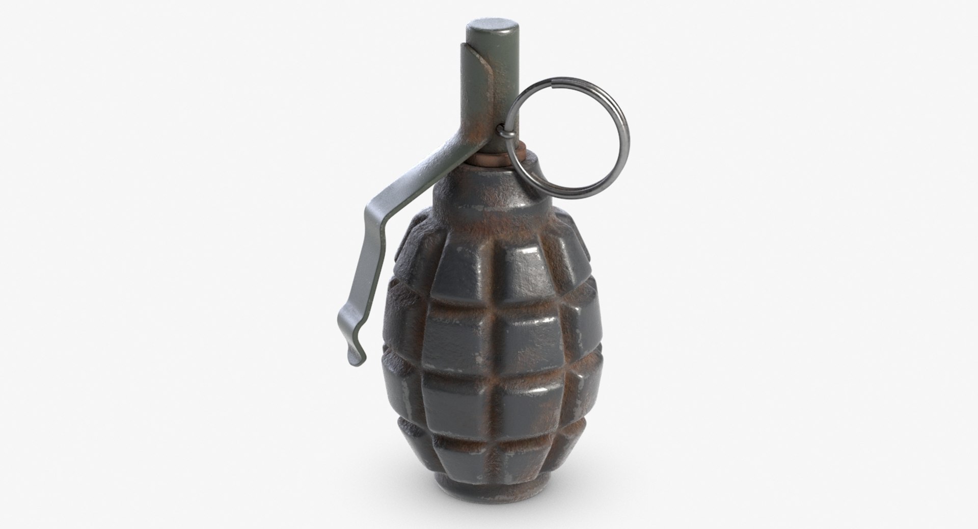 Grenade F1 Rusty 3D - TurboSquid 1341534