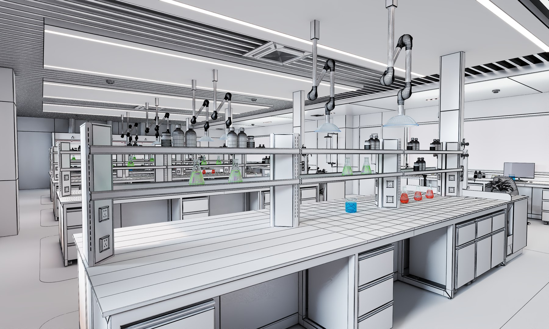 3D Chemistry Science Laboratory Model - TurboSquid 2536455