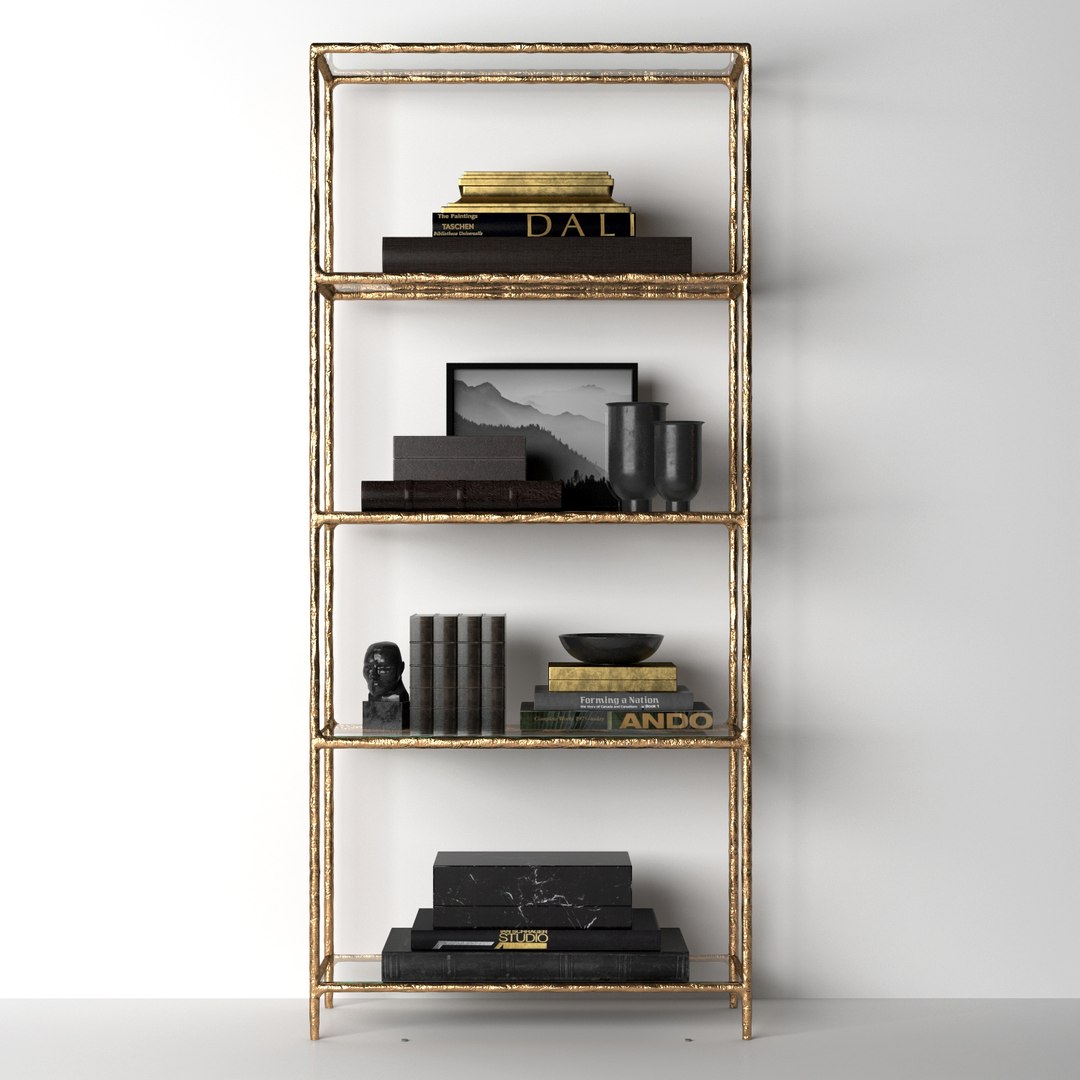 3D Model Thaddeus Forged Brass Glass - TurboSquid 1464024