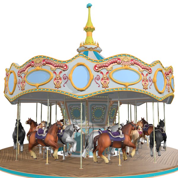 Carousel 3D Models for Download | TurboSquid