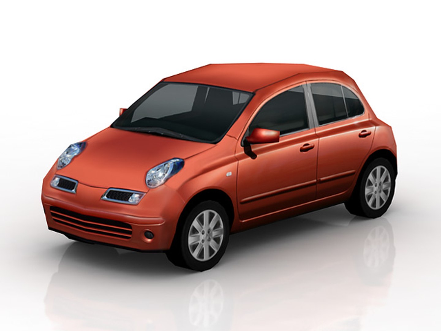 3d Nissan Micra Model