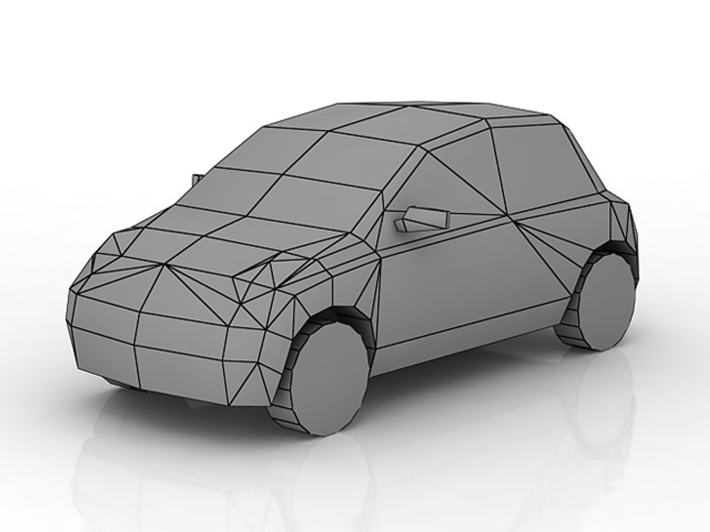 3d Nissan Micra Model
