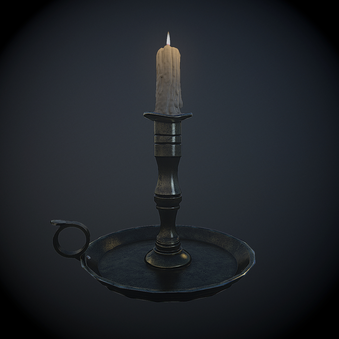 3d Model Candle Works