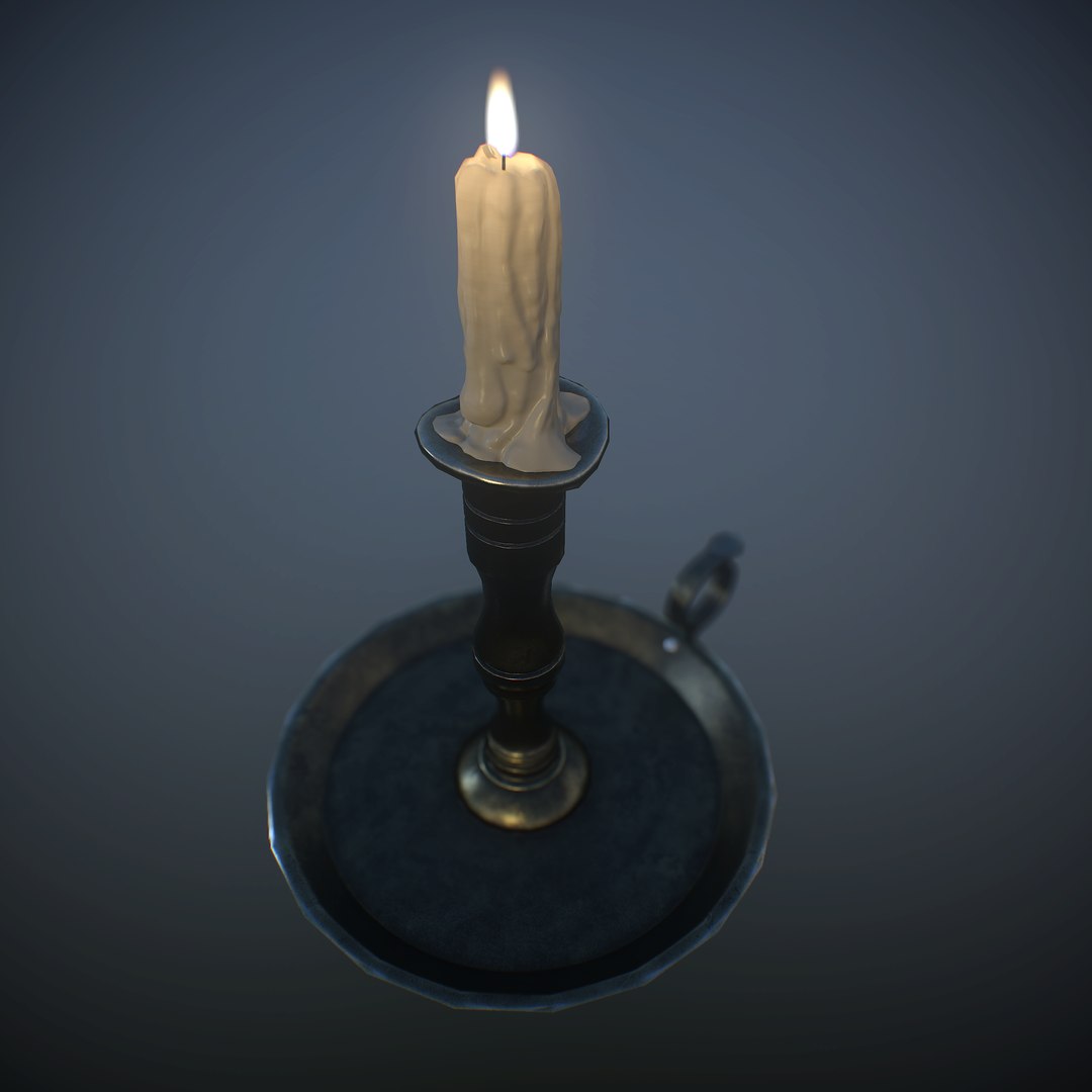 3d Model Candle Works
