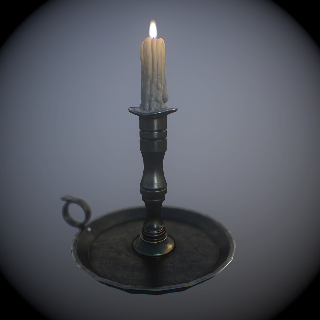 3d Model Candle Works