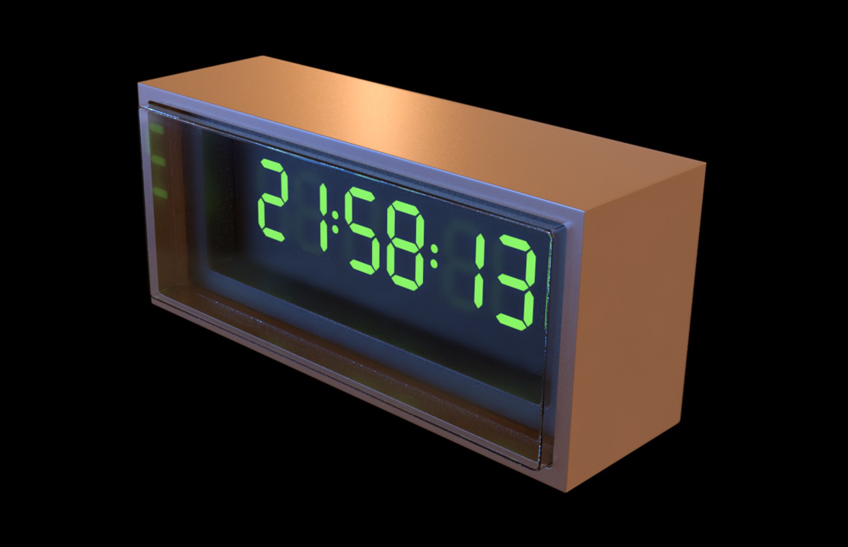 3D Digital Watch Model - TurboSquid 1359955