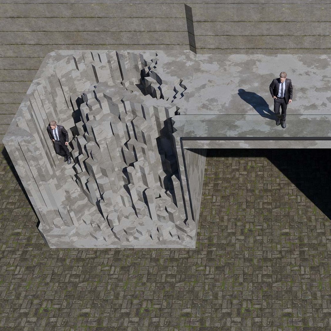 Futuristic Stair For People To Rest Model - TurboSquid 1837816