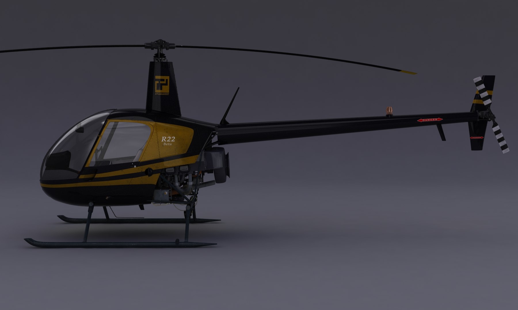 Helicopter Robinson R22 Max