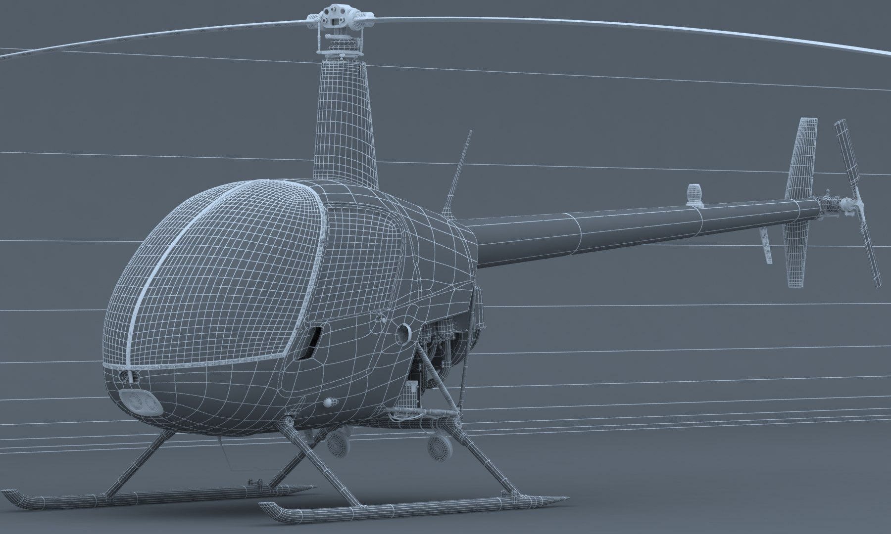 Helicopter Robinson R22 Max