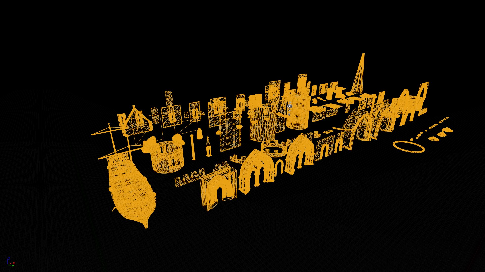 Gothic Castle Modular UE5 3D Model - TurboSquid 2186507