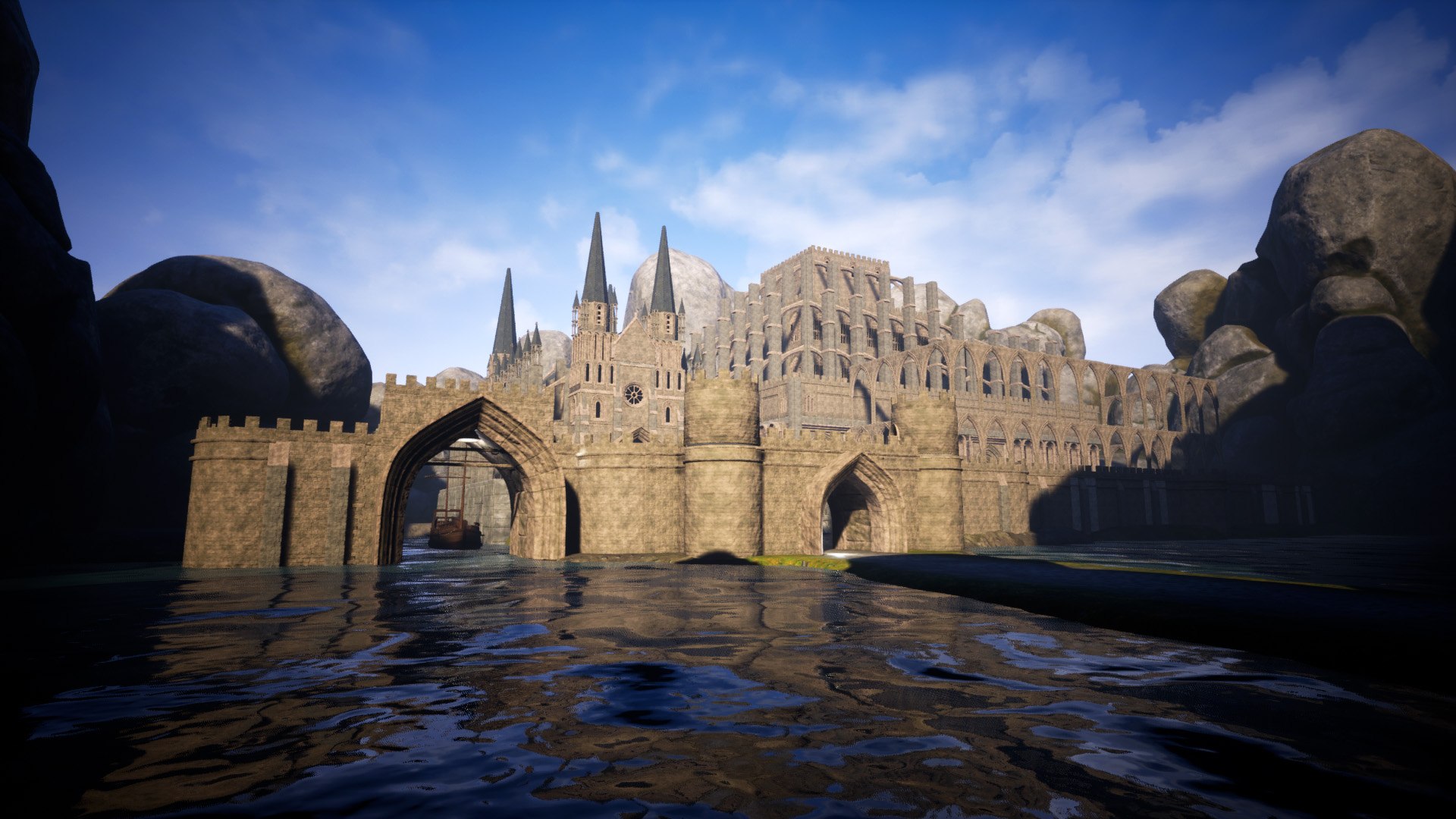 Gothic Castle Modular UE5 3D Model - TurboSquid 2186507