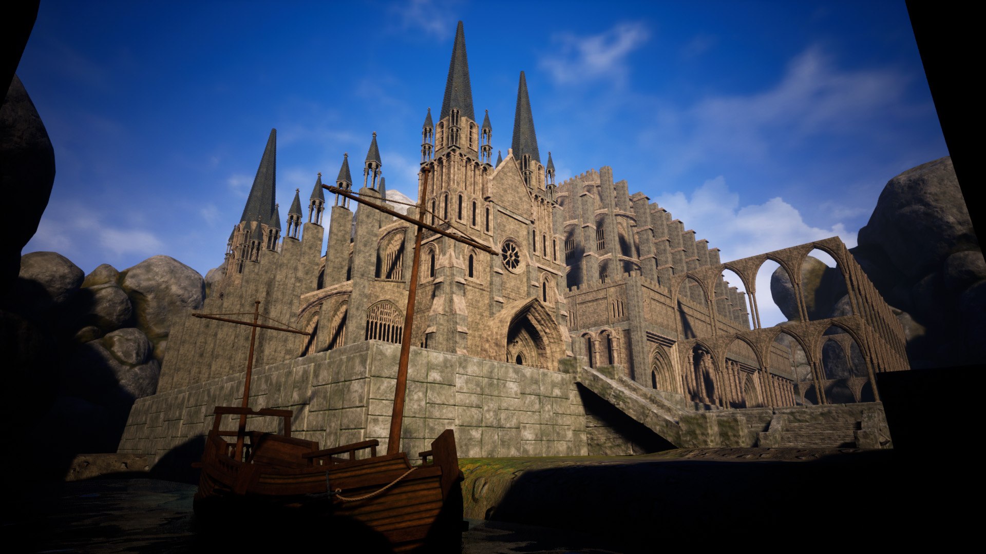 Gothic Castle Modular UE5 3D Model - TurboSquid 2186507