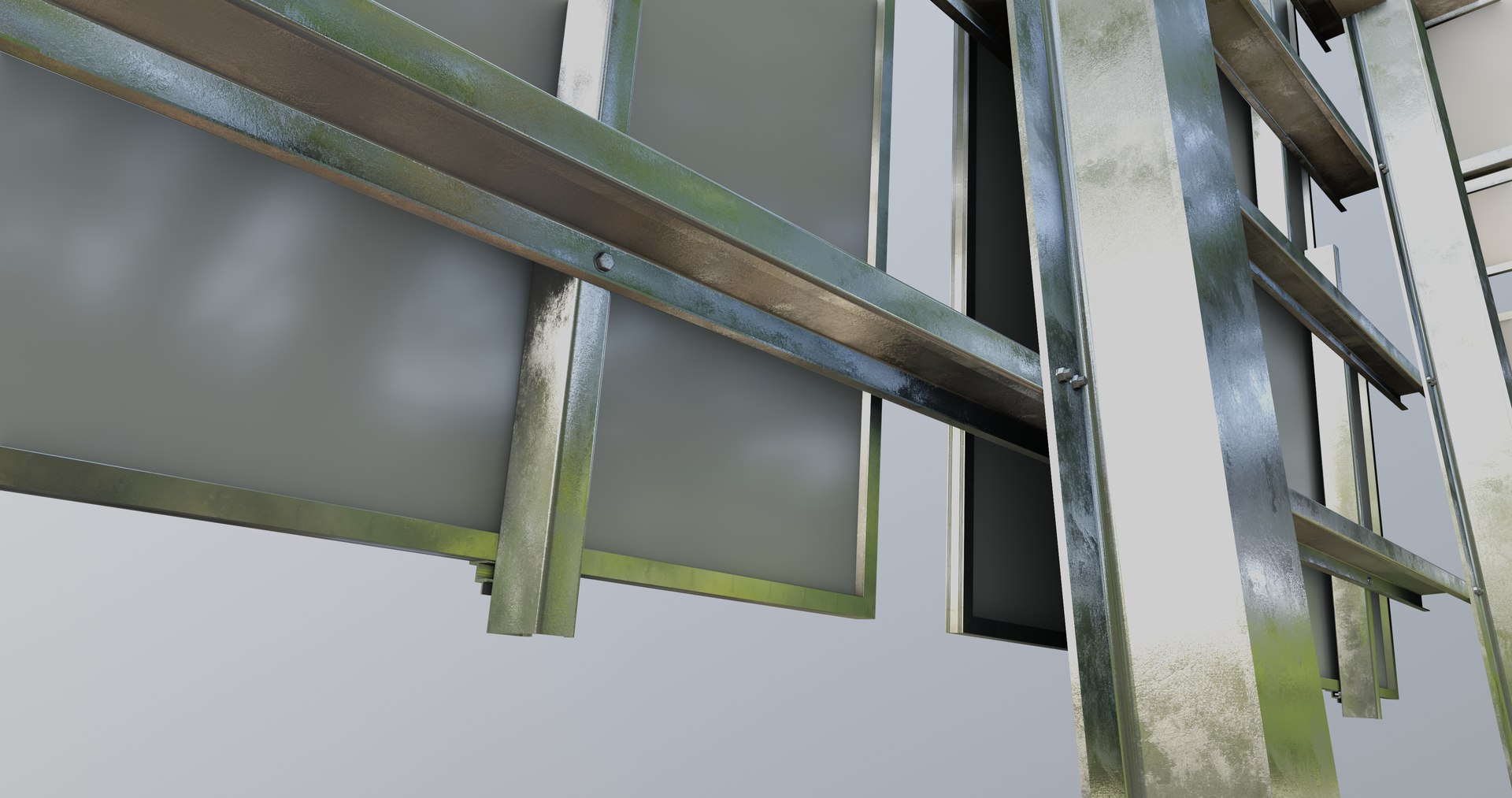 3D Vertical Solar Panel Tower Type-1 Model - TurboSquid 2105384