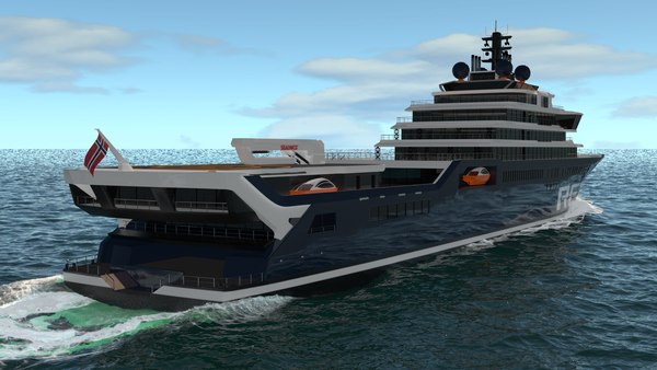 Rev Ocean Research Vessel Dynamic Simulation 3D model - TurboSquid 1831794