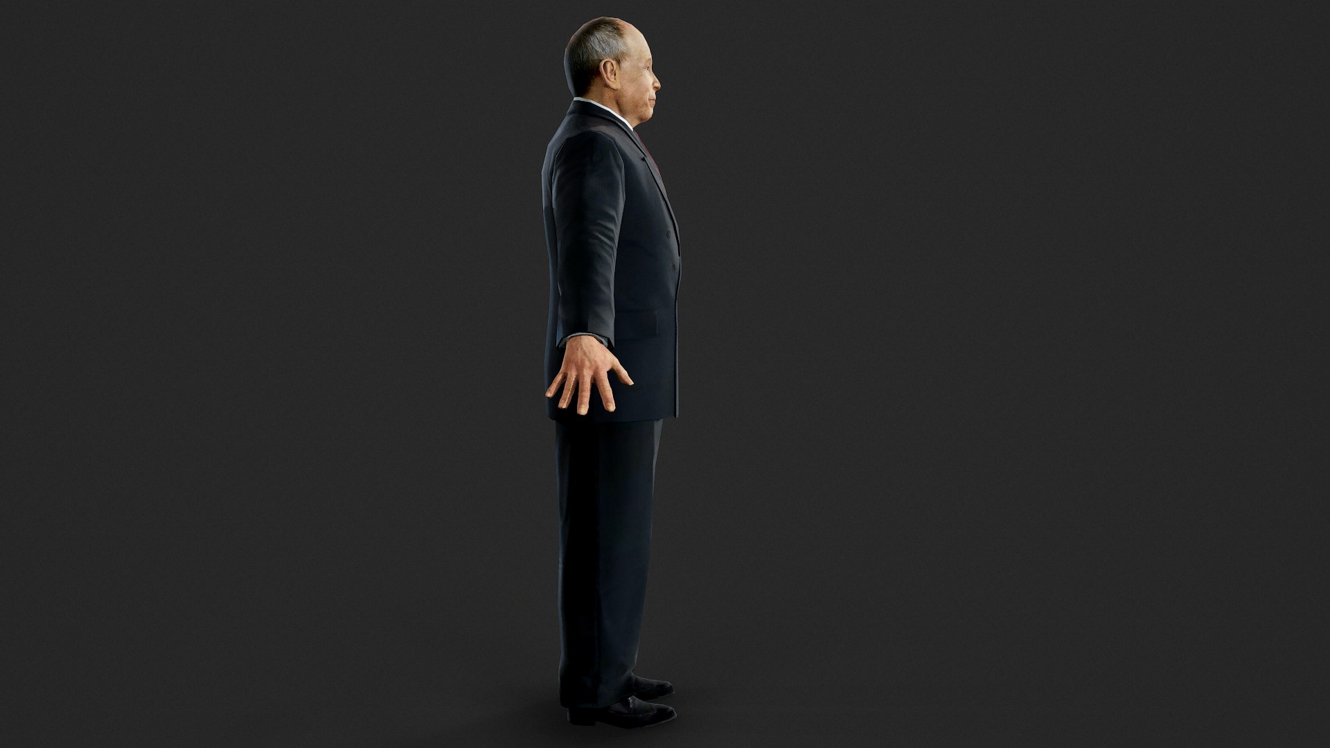 Asian Old Man Boss Leader Elder 3D Model - TurboSquid 2146789