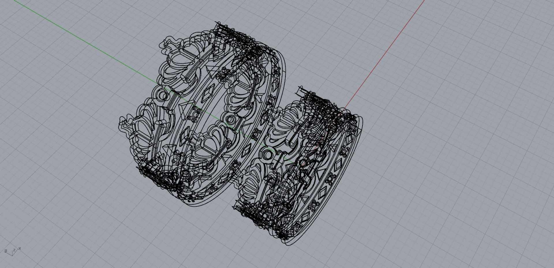 3d model ring