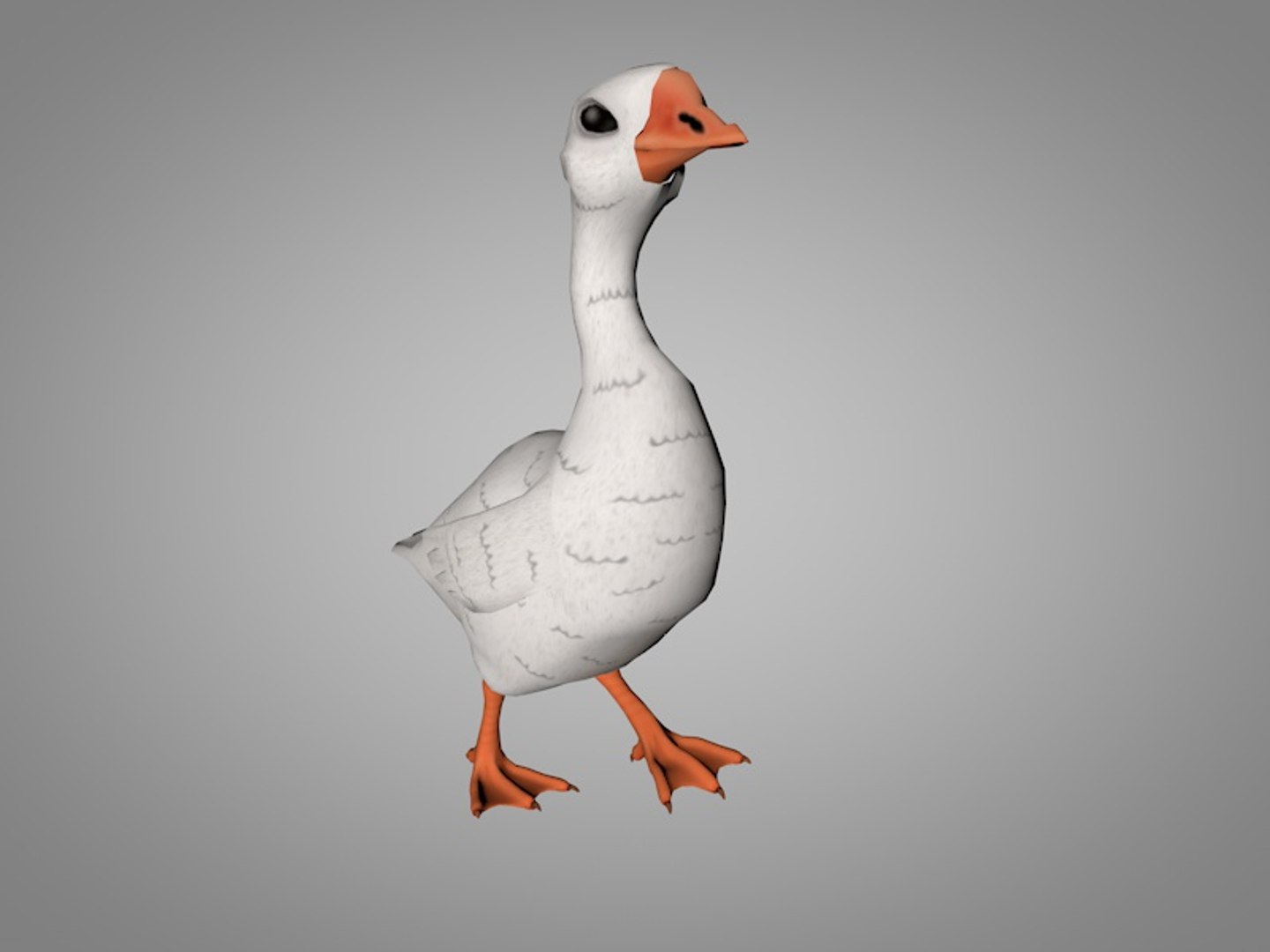 3D goose - TurboSquid 1281628