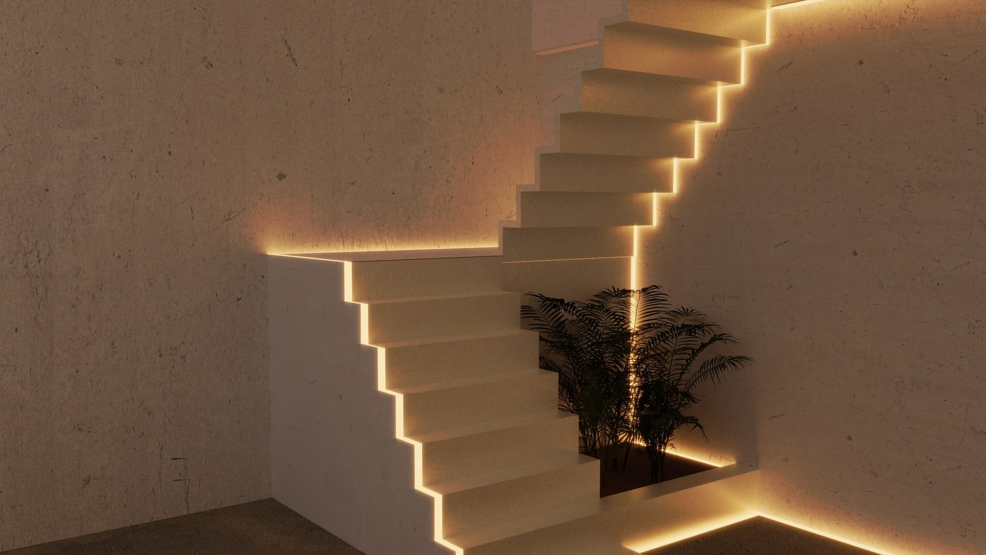 Modern Minimalist House Concept 3D Model - TurboSquid 1910972