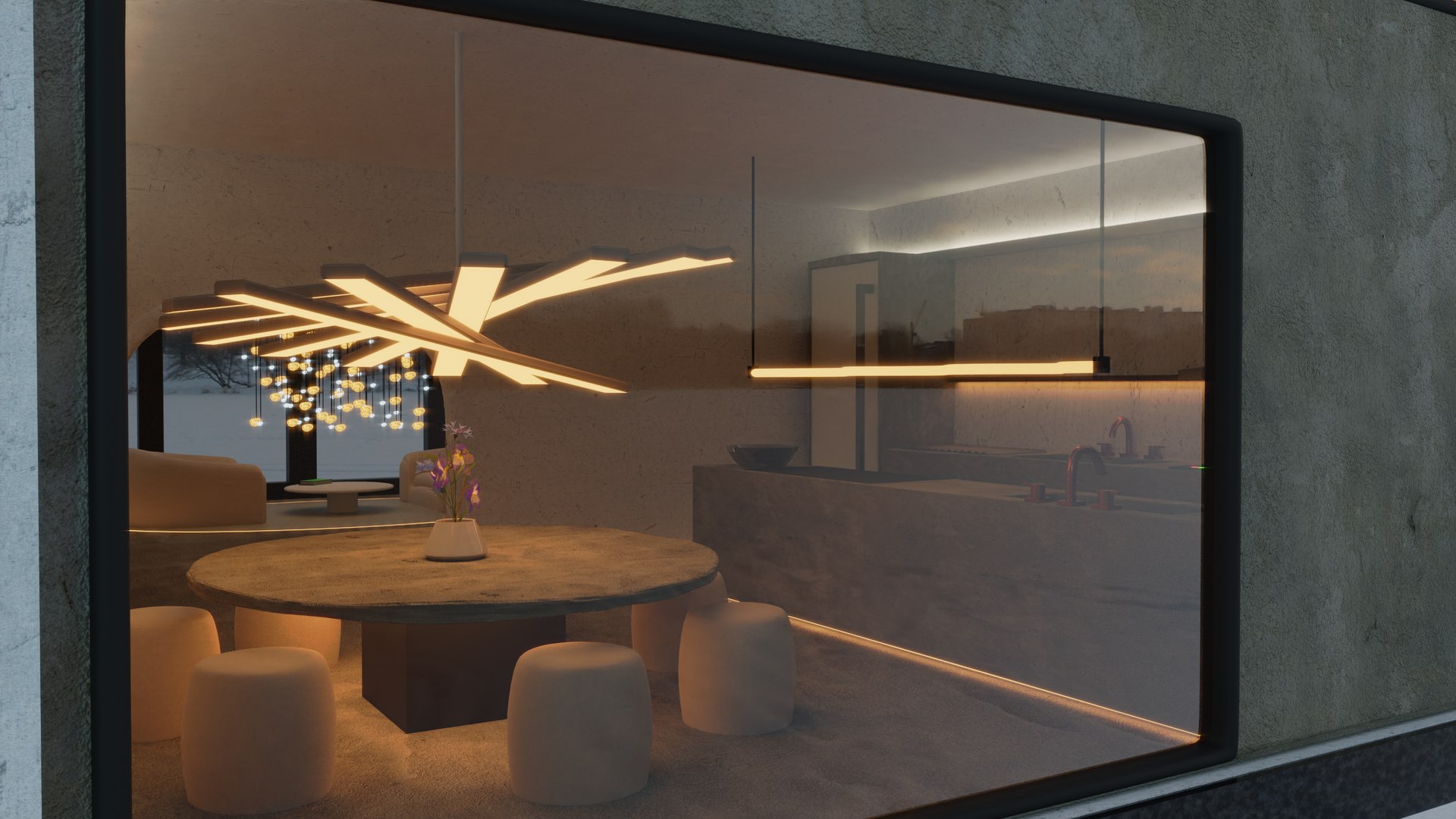 Modern Minimalist House Concept 3D Model - TurboSquid 1910972