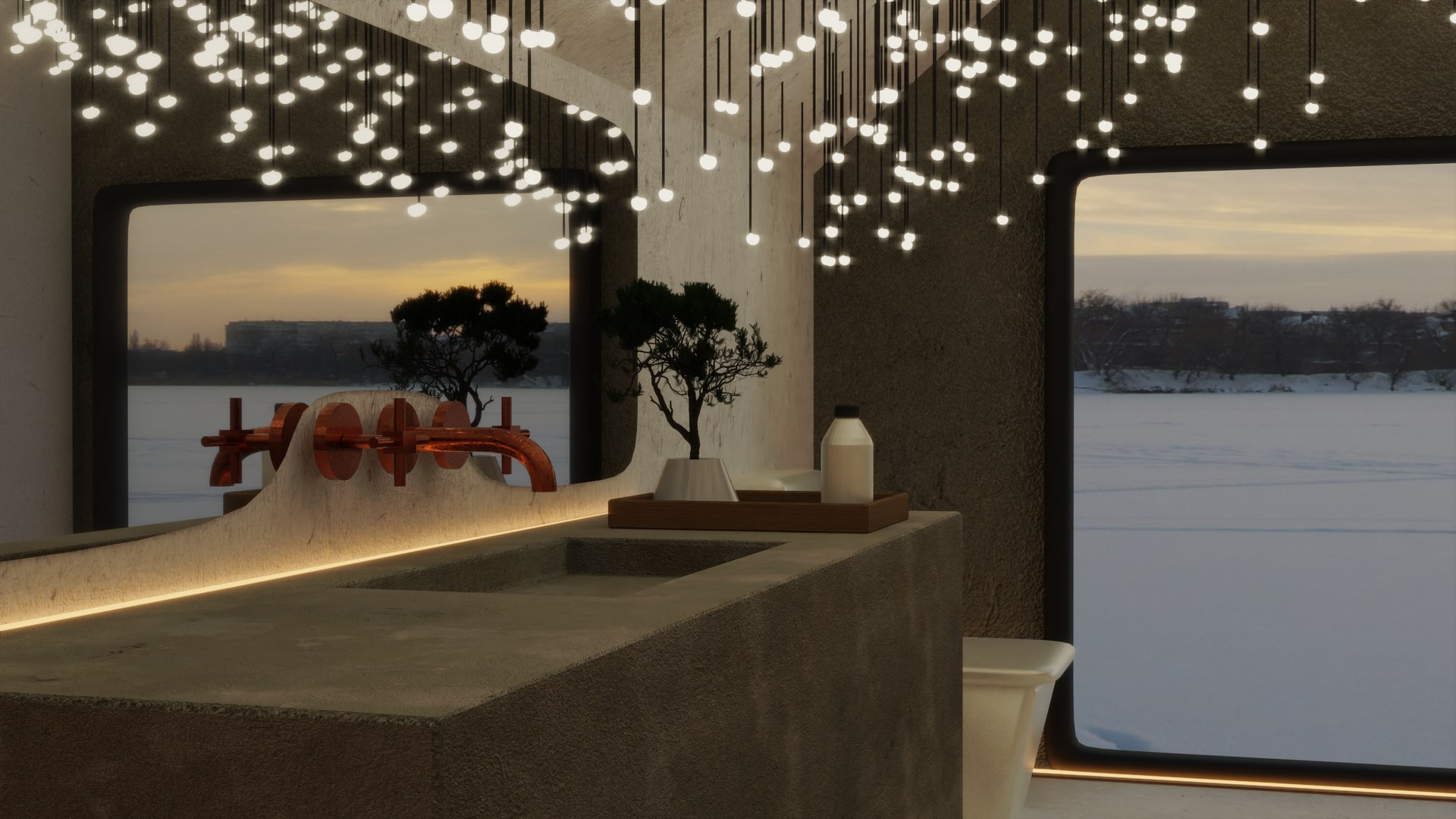 Modern Minimalist House Concept 3D Model - TurboSquid 1910972