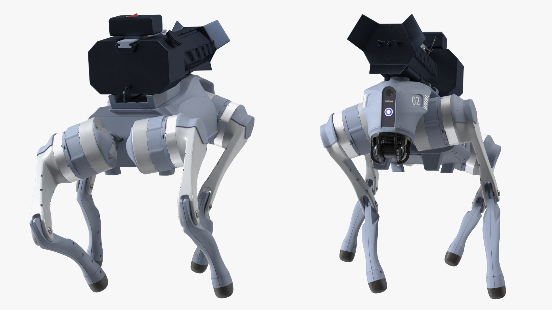 Thermonator Robot Dog In Stand Pose 3D Model - TurboSquid 2253089