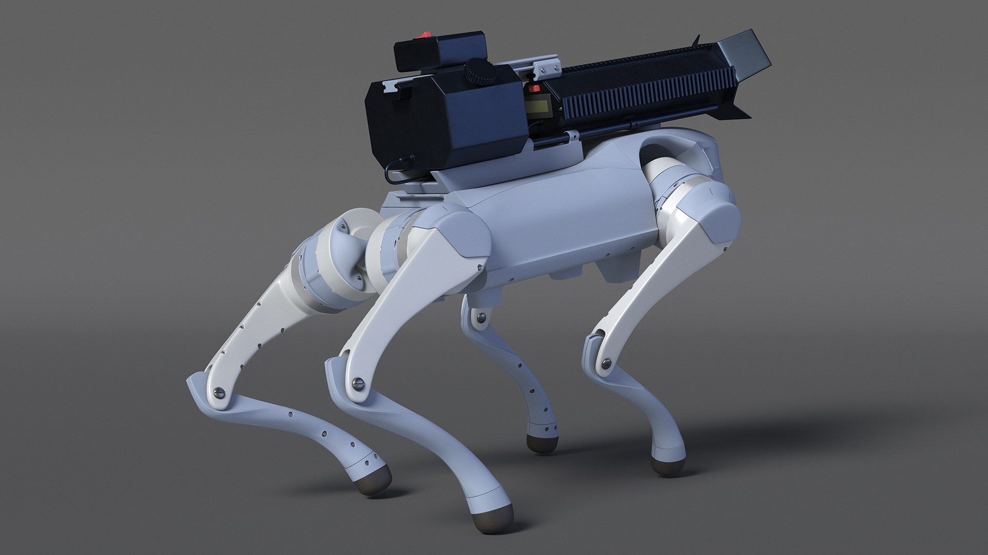 Thermonator Robot Dog In Stand Pose 3D Model - TurboSquid 2253089
