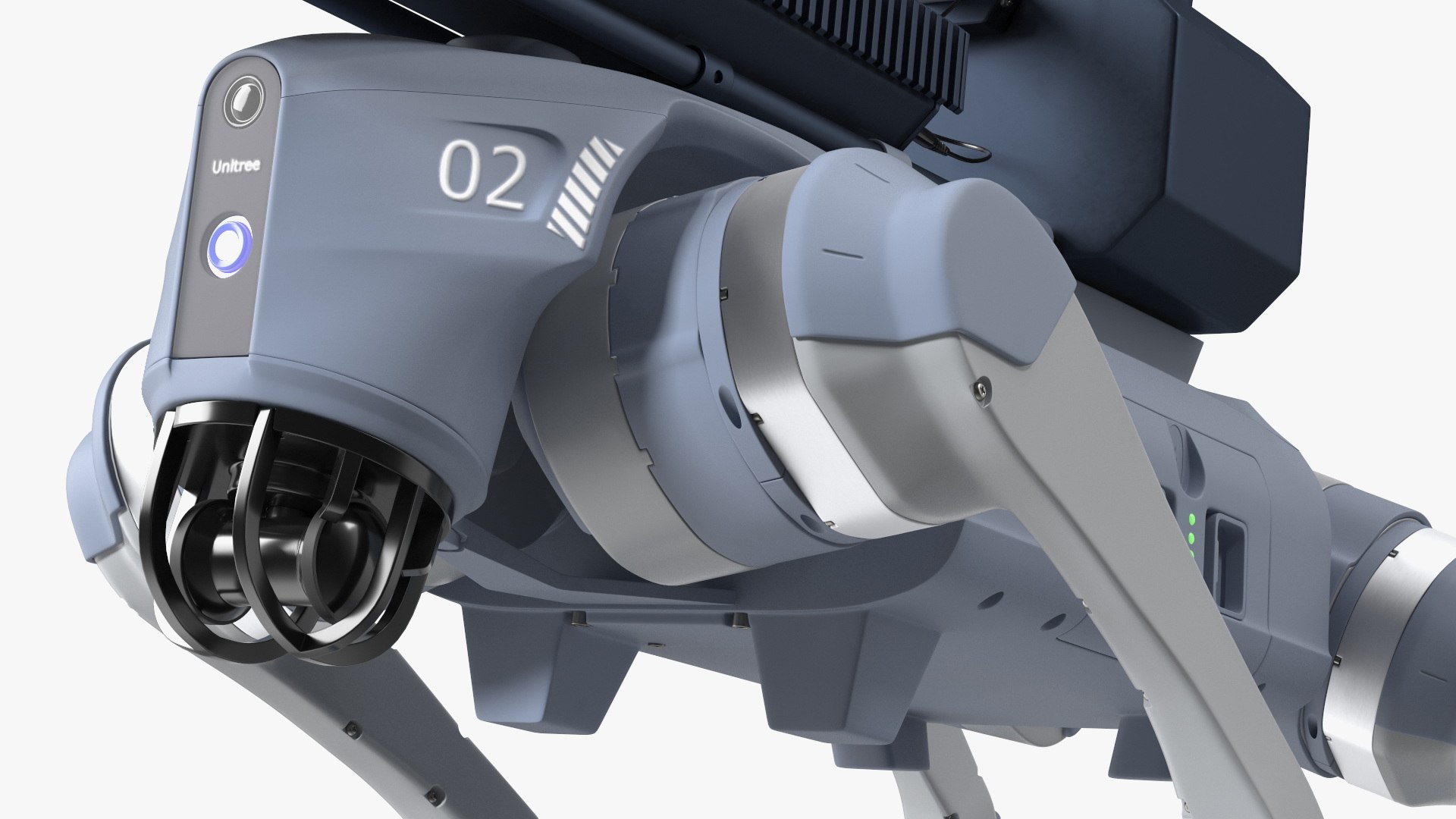 Thermonator Robot Dog In Stand Pose 3D Model - TurboSquid 2253089