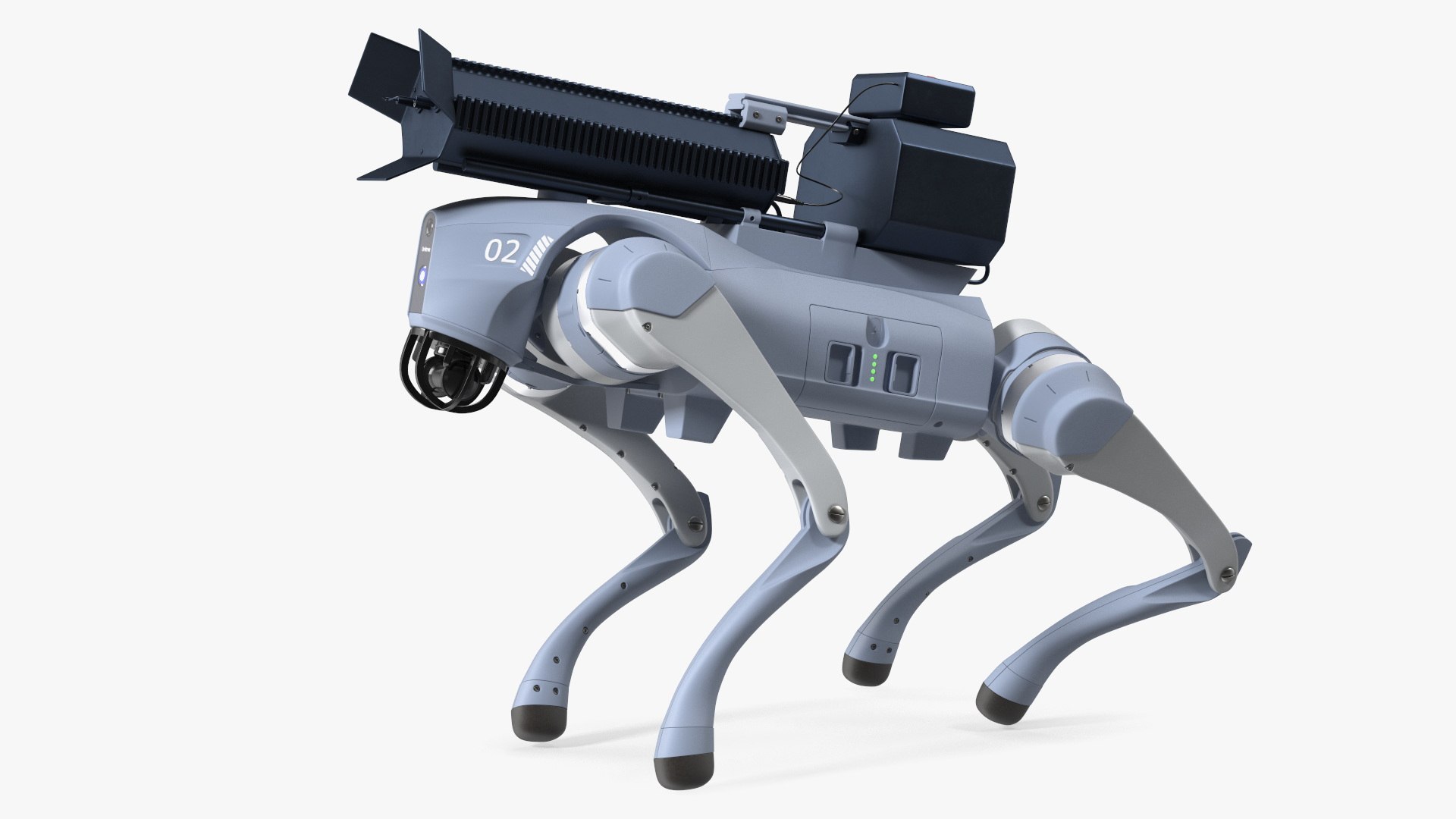 Thermonator Robot Dog In Stand Pose 3D Model - TurboSquid 2253089