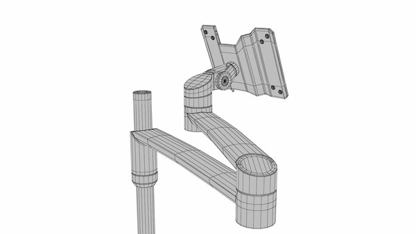 Monitor Holder Arm 3D model - TurboSquid 1897317