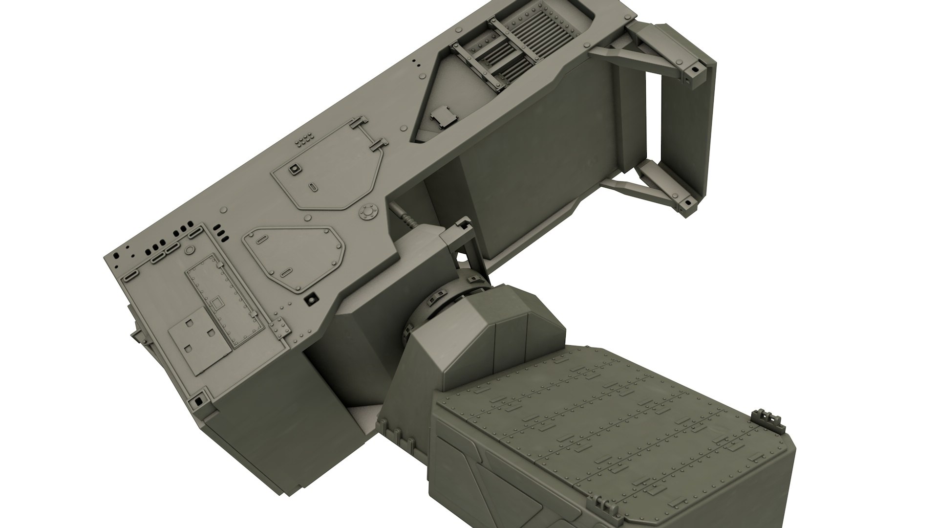 3D Ground Fire 300 Multi Function Radar - TurboSquid 2425878