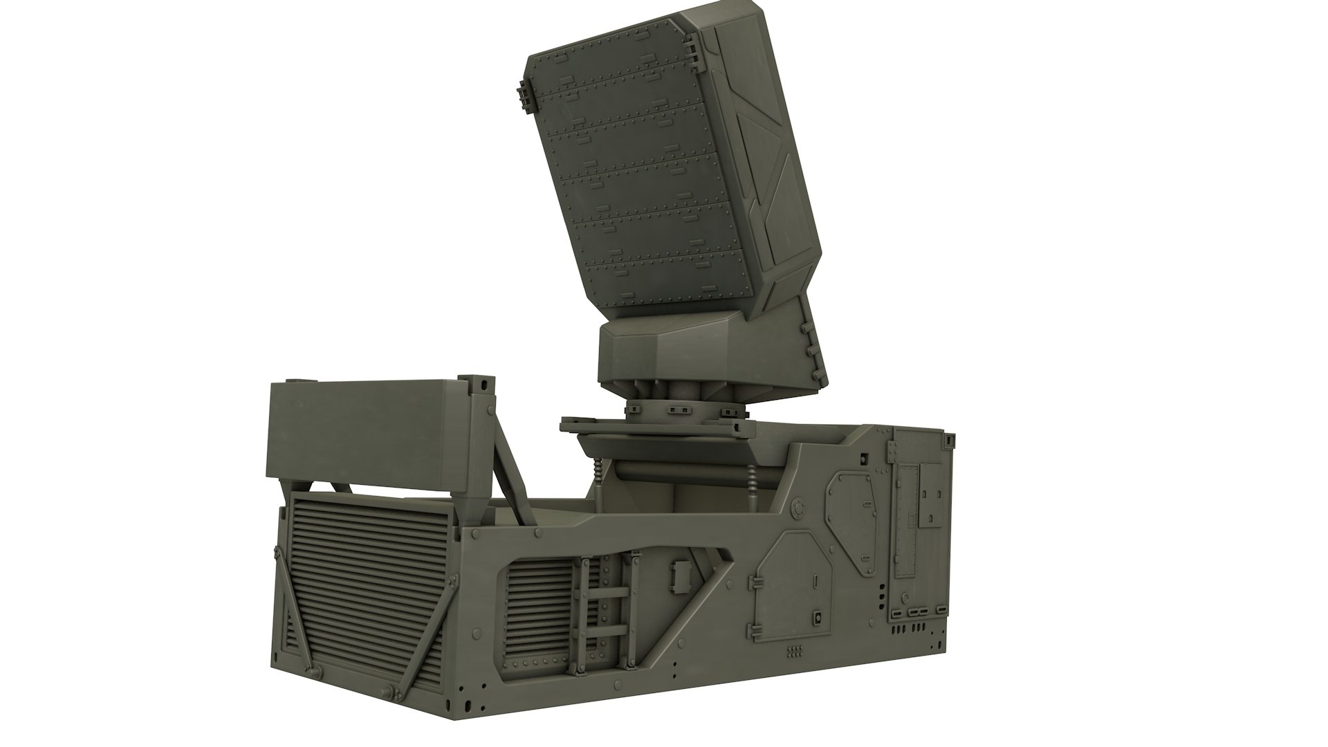 3D Ground Fire 300 Multi Function Radar - TurboSquid 2425878