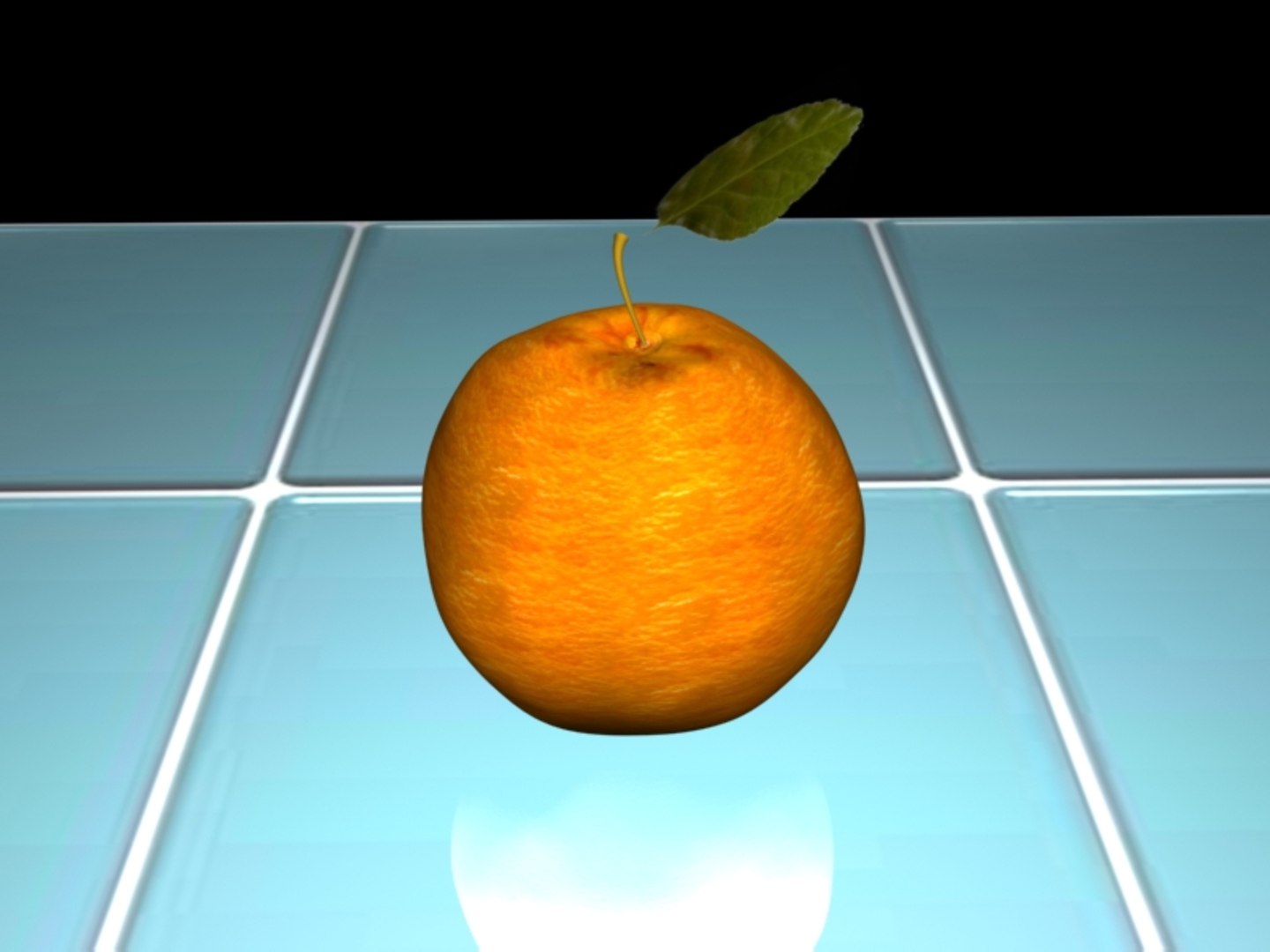 3d Orange Model