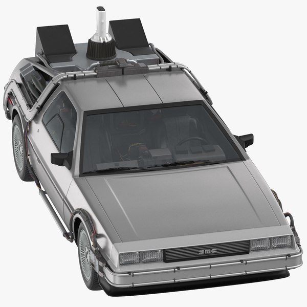 3D delorean flying model - TurboSquid 1339172