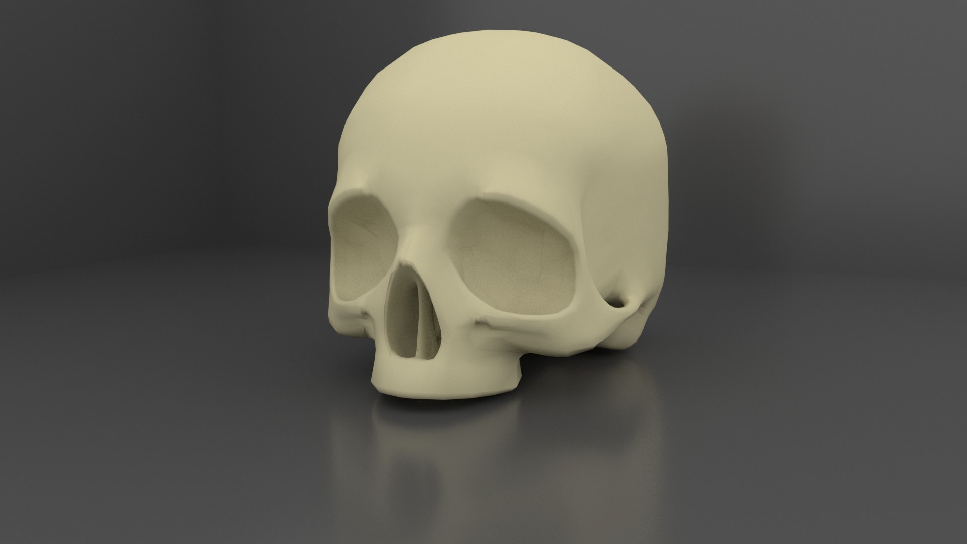 3D Skull 3 Lod - TurboSquid 1641571