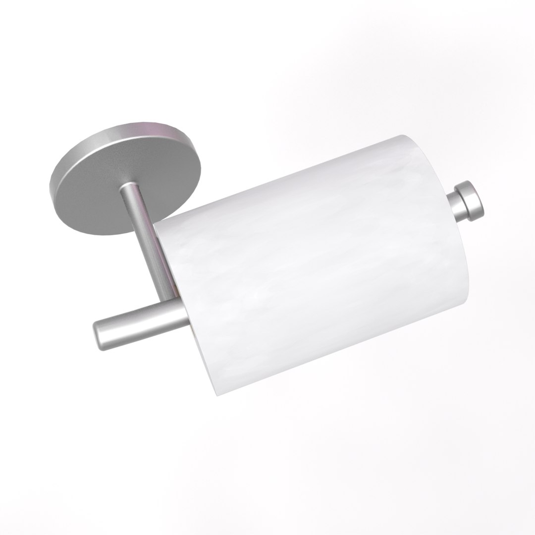 toilet paper holder 3d model