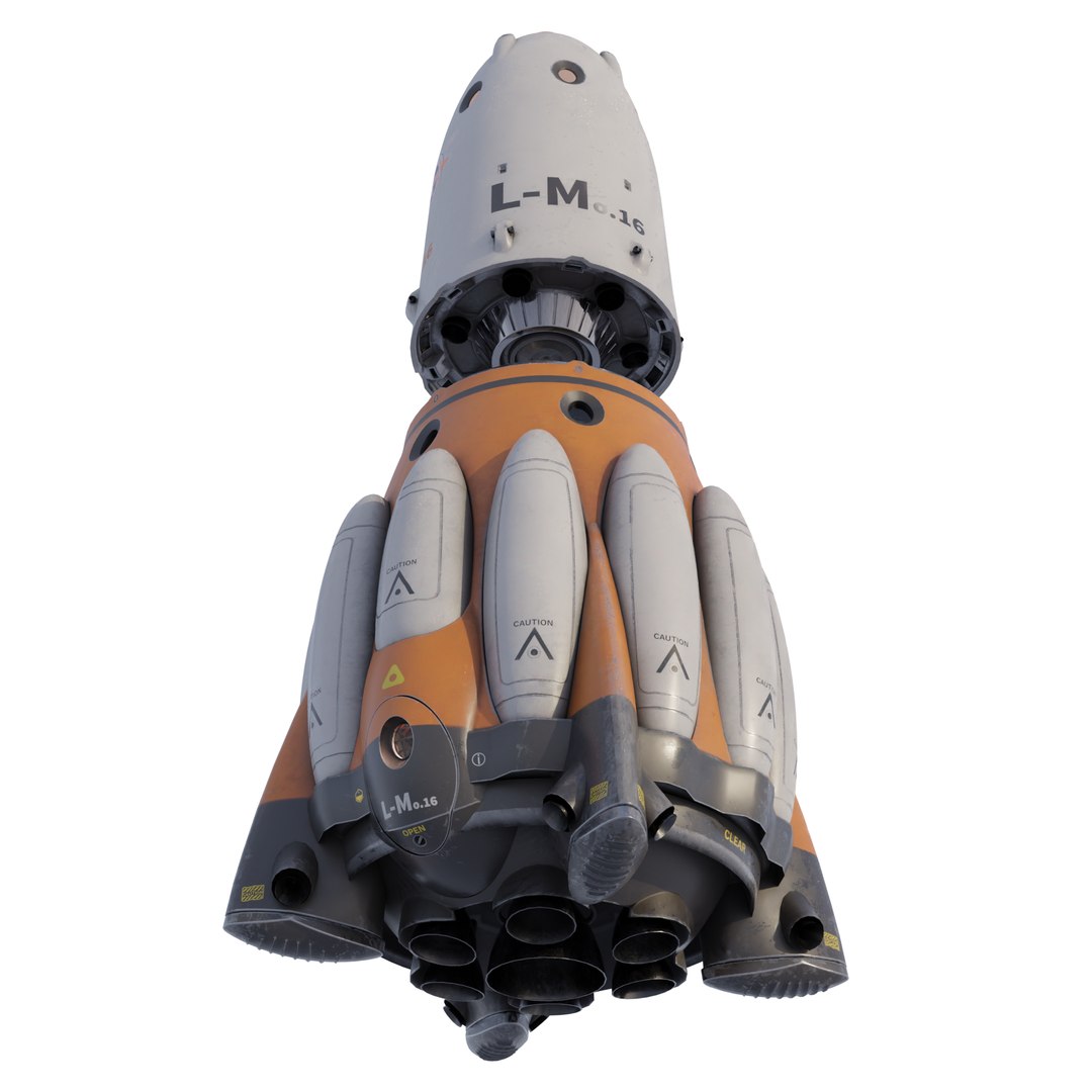 Planetary Collection Of Rocket And Explorer Vehicle And Planetary ...