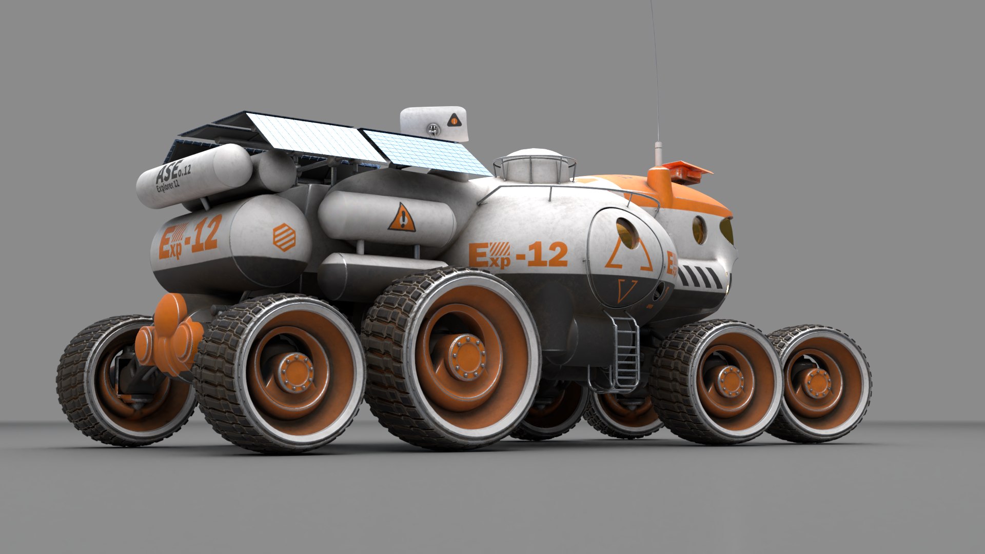Planetary Collection Of Rocket And Explorer Vehicle And Planetary ...