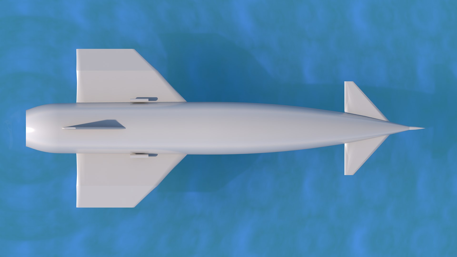 3D Avro Blue Steel Missile - TurboSquid 1429271