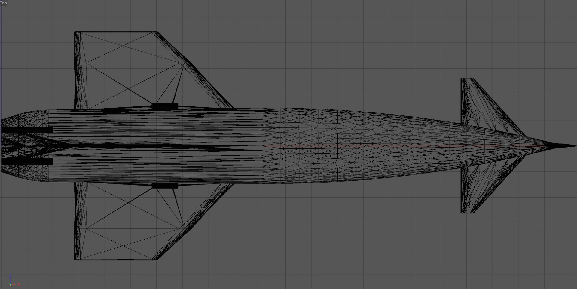 3D Avro Blue Steel Missile - TurboSquid 1429271