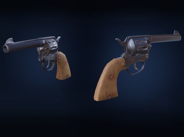 Free Revolver 3D Models for Download | TurboSquid
