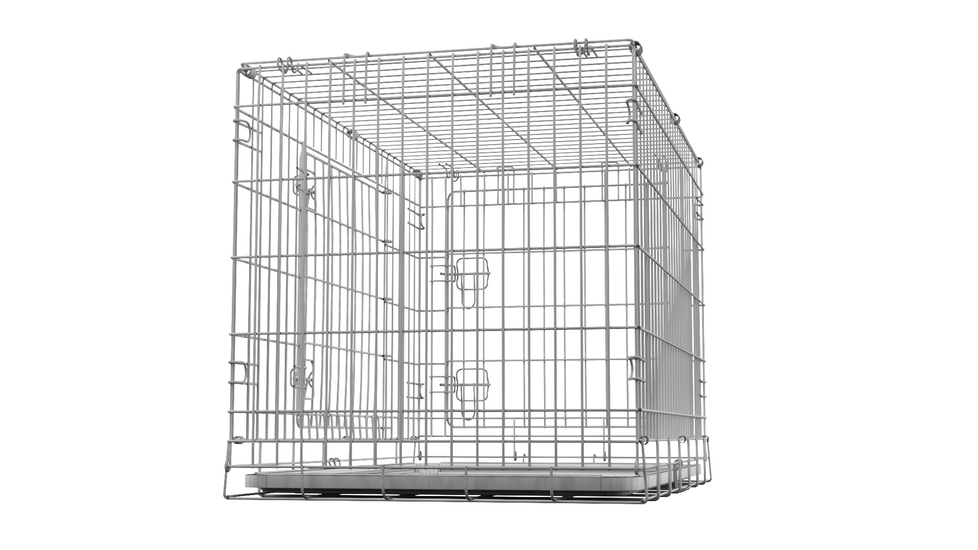 3D pet cage model - TurboSquid 1696519