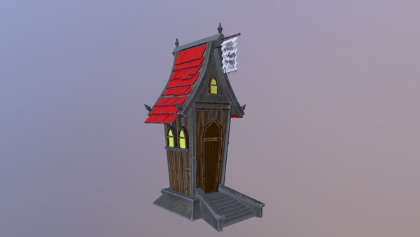 House cartoon 3D model - TurboSquid 1452667