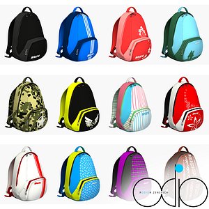 Sport Bag 3d Model