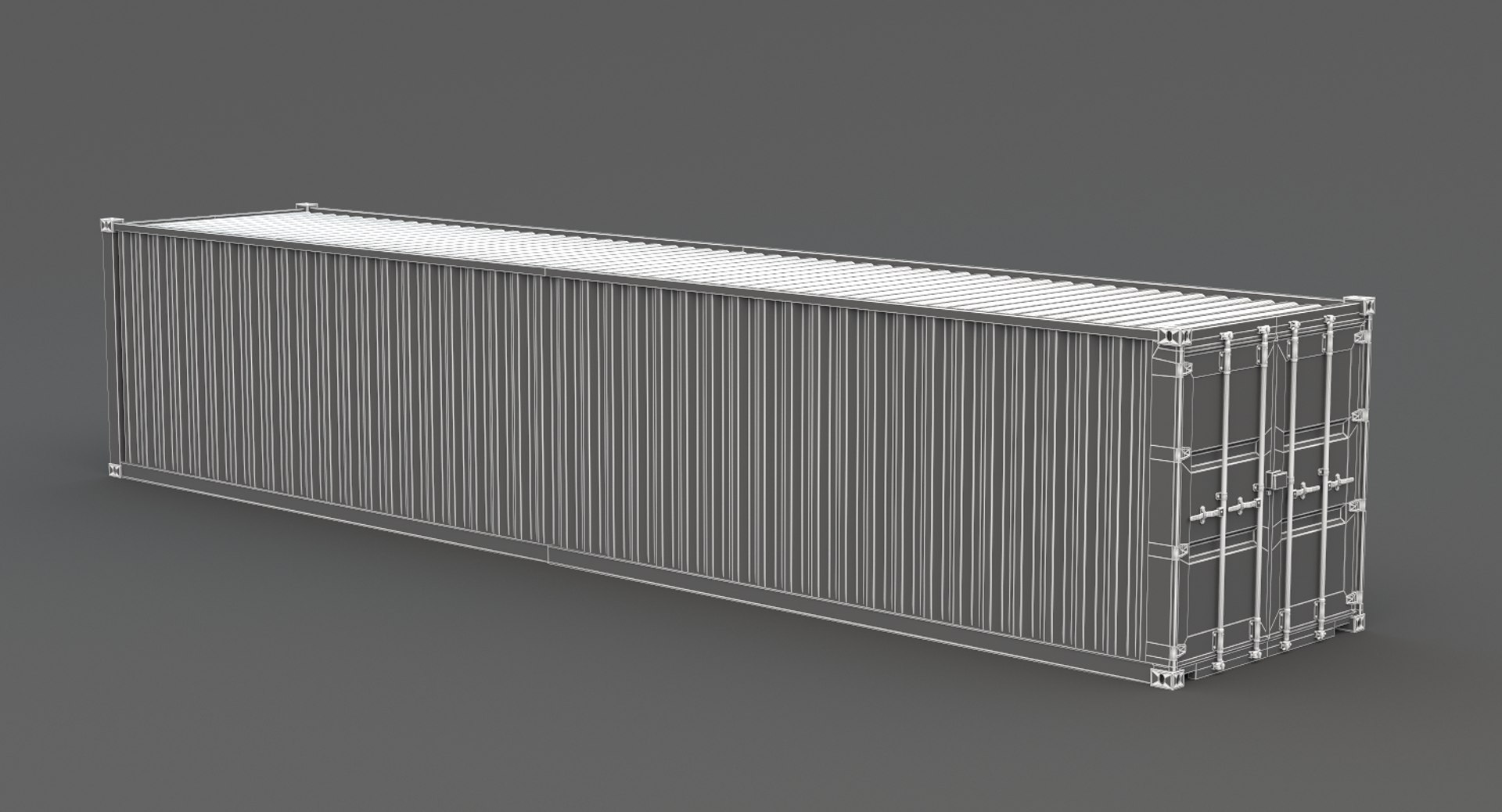 3D Evergreen Shipping Container - TurboSquid 1229922