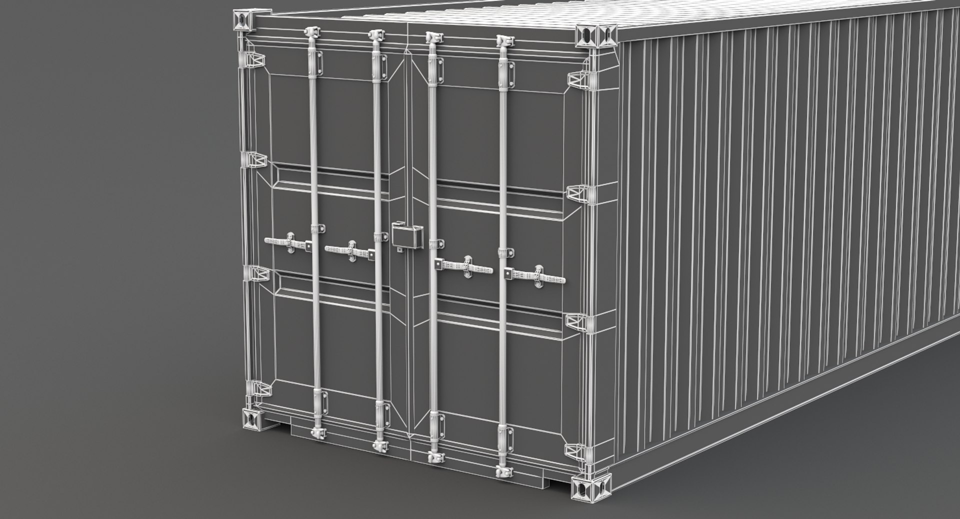 3D Evergreen Shipping Container - TurboSquid 1229922