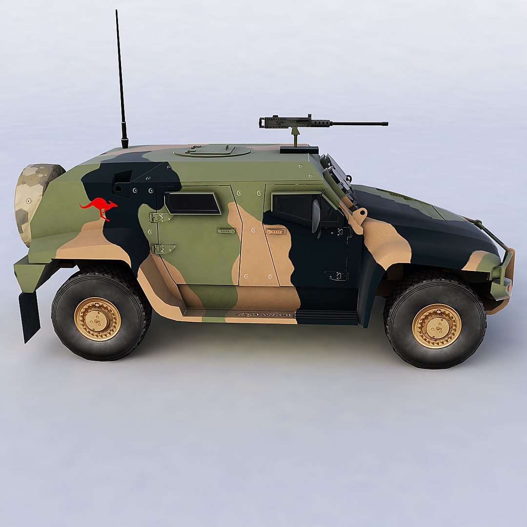 3d Hawkei Vehicle